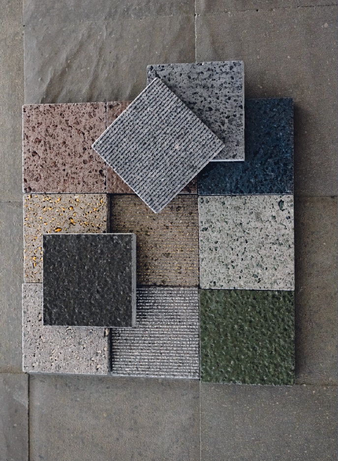 786090 Sensi Etna Rigatino Carbone Glossy 10x10 керамогранит Casa Dolce ...